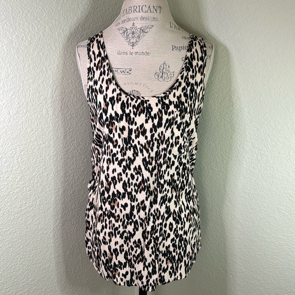 Faded Glory | Tops | Faded Glory Leopard Print Tank Top | Poshmark
